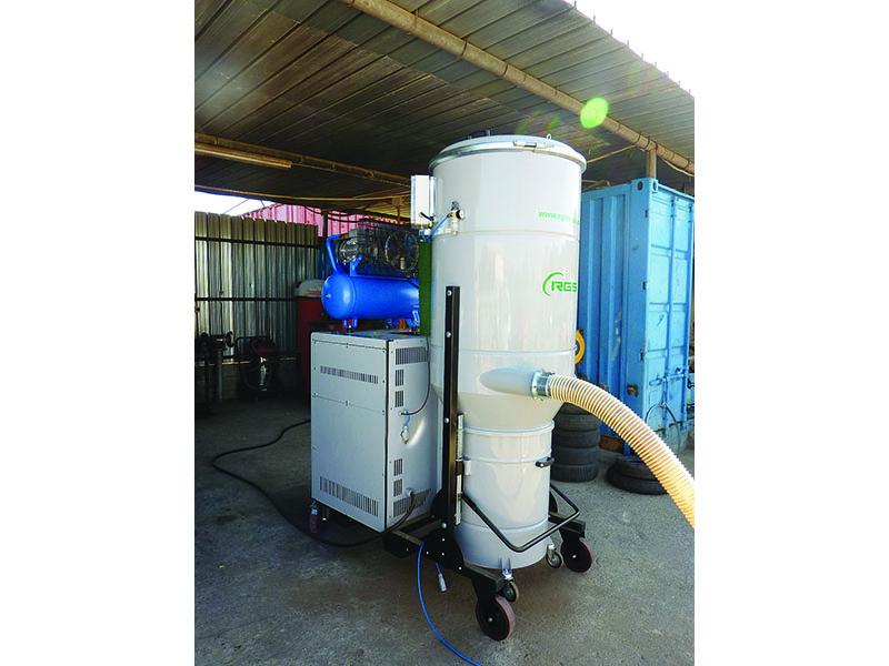 Sandblasting Industry Vacuum Cleaners | RGS Vacuum Solutions